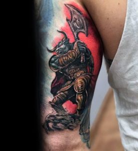 Tatuajes de minotauro - TATUAJES CON SIGNIFICADO