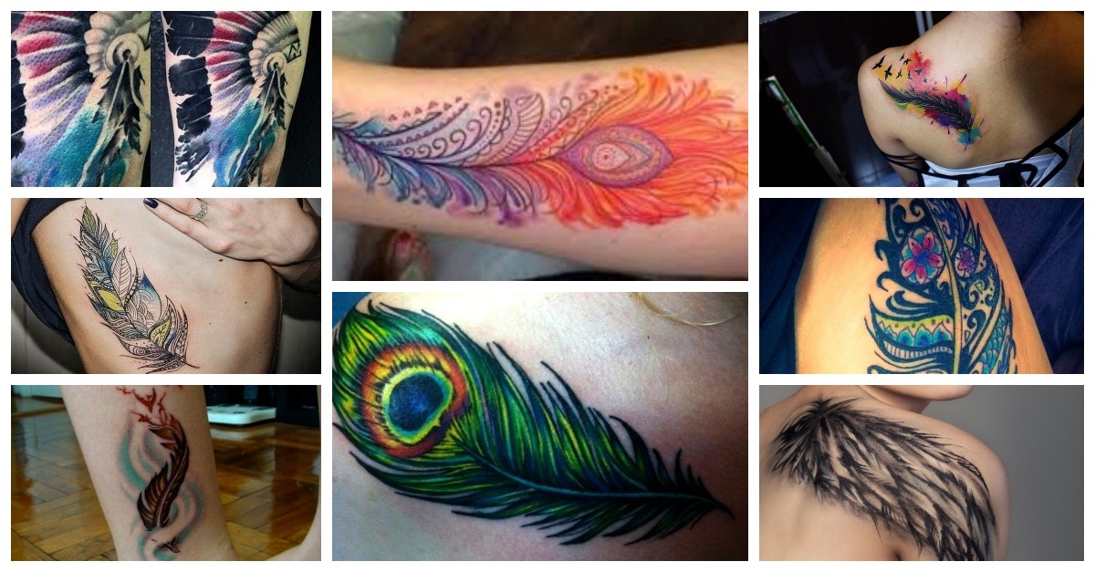 Tatuajes de plumas - TATUAJES CON SIGNIFICADO