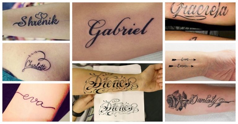 Tatuajes de nombres - TATUAJES CON SIGNIFICADO